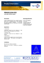 RENOCLEAN ISO | FUCHS LUBRICANTS (UK) PLC