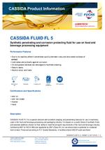CASSIDA FLUID FL 5 | FUCHS LUBRICANTS (UK) PLC