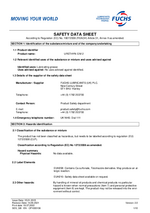 URETHYN EM-2 | FUCHS LUBRICANTS (UK) PLC