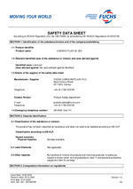 CASSIDA FLUID GL 320 | FUCHS LUBRICANTS (UK) PLC