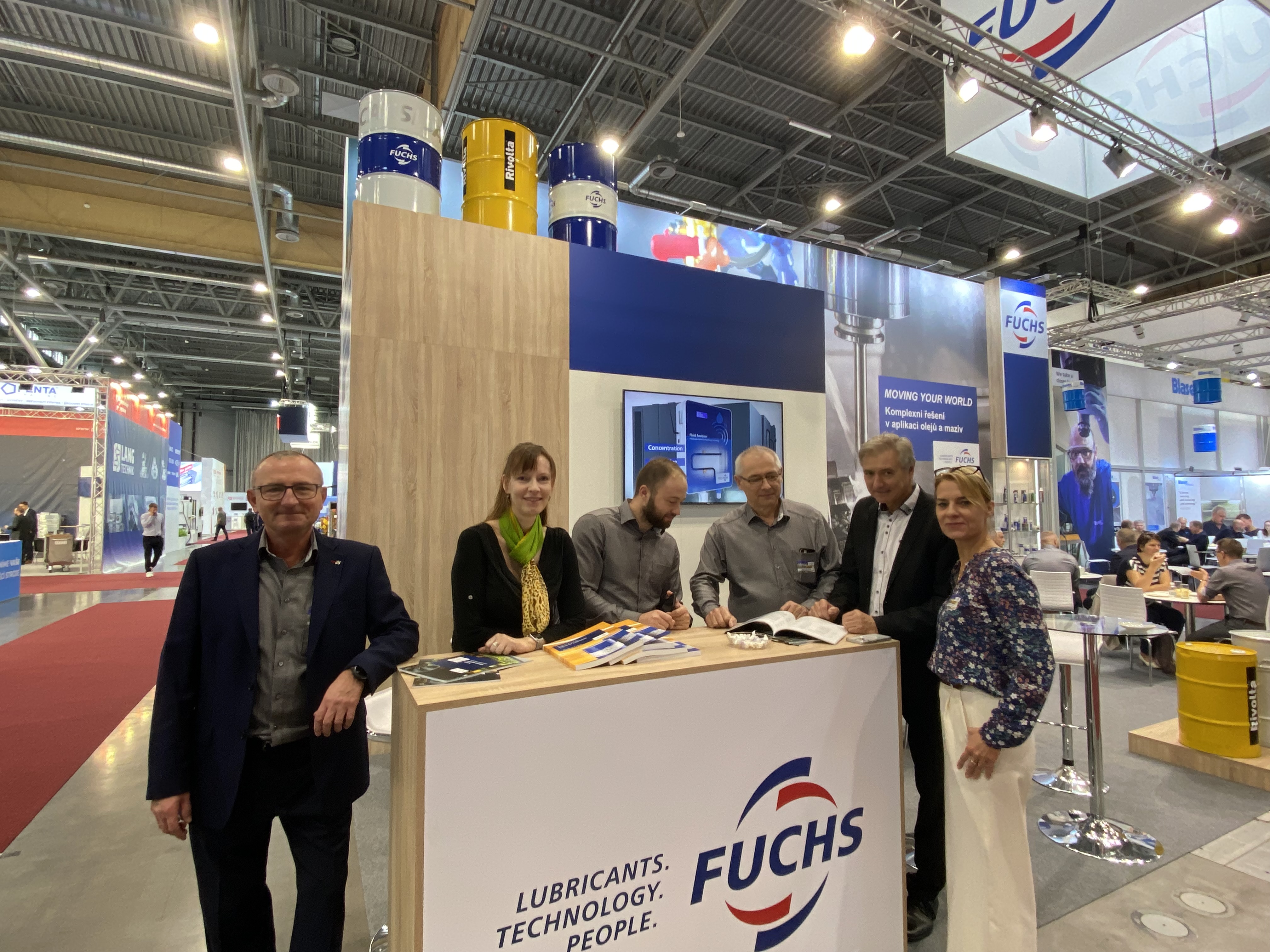 Náš druhý den na brněnském výstavišti | FUCHS OIL CORP. (CZ), SPOL. S R.O