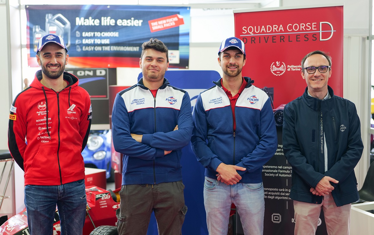 FUCHS e Squadra Corse Politecnico di Torino ad Automotoretrò ...